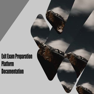 exit exam preparation platform presentation.pptx