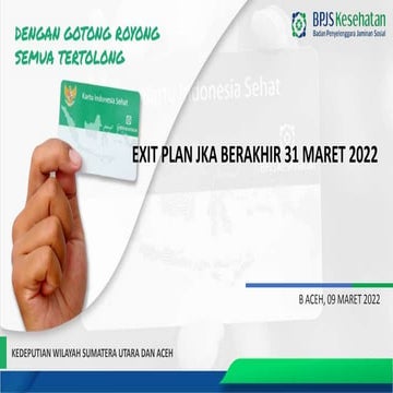 EXIT PLAN JKA B ACEH.pptx.pptx | Free Download