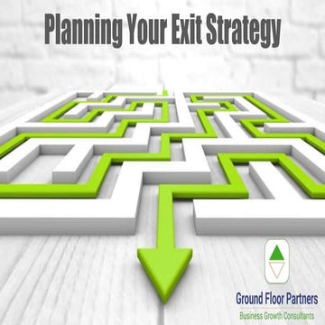 Exit Strategies for Small Businesses | PPT