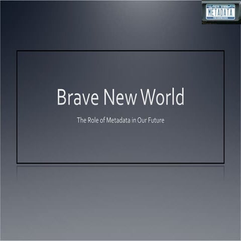 Brave New World | PPT