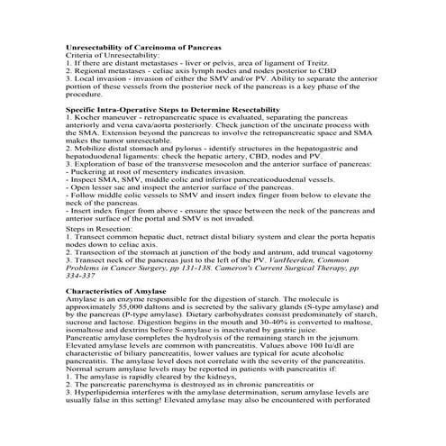 GI review - Exocrine pancreas | DOC