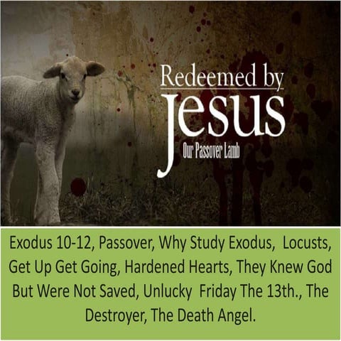 Exodus 10 12, passover, why study exodus, locusts, get up get going ...