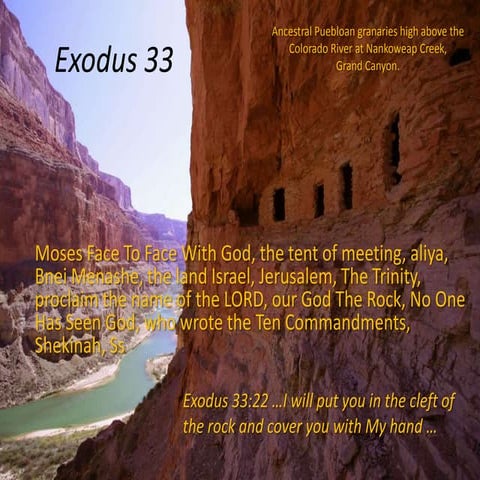 Exodus 33, the tent of meeting, aliya, bnei menashe, the land israel ...
