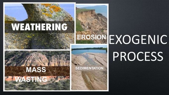 EXOGENIC PROCESS PPT | PPTX