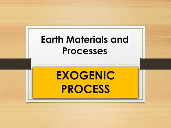 Weathering and Soil Erosion | PPTX | Geology | Science