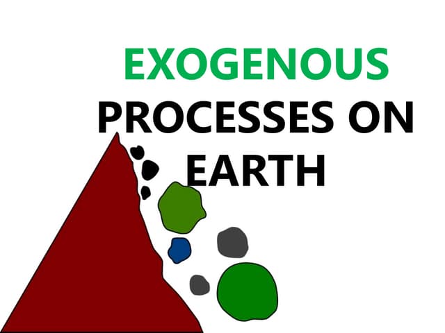 EXOGENIC PROCESS PPT | PPTX