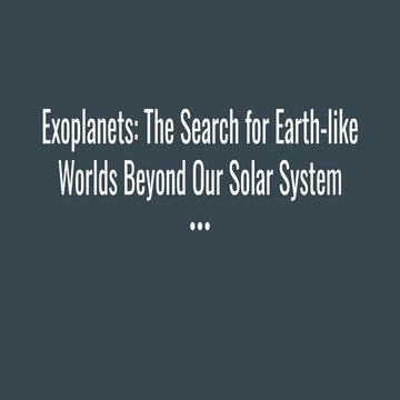 Exoplanets_ The Search for Earth-like Worlds Beyond Our Solar System.pdf