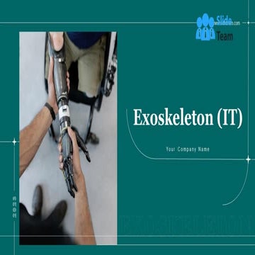 Exoskeleton IT Powerpoint Presentation Slides | PDF | Robotics ...
