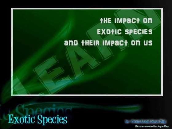 Marine science national invasive species week!!!! | PPT