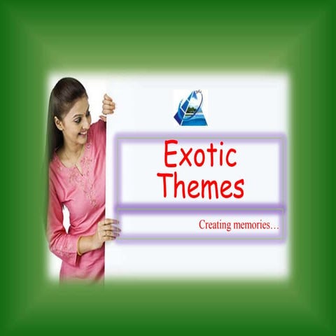 Exotic Themes For Travel | PPTX