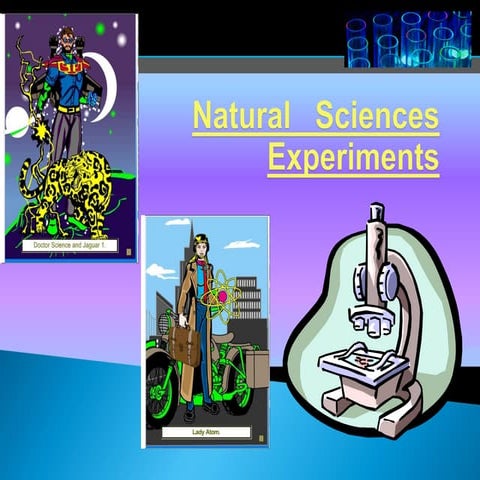 Experiment 1 Natural Science | PPT