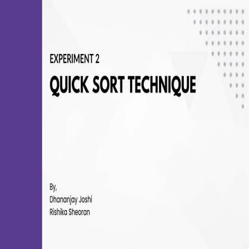 Exp 2 QuickSort algo.pptx