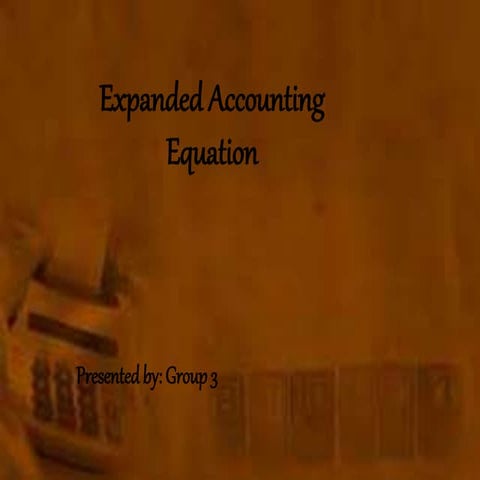 Expanded accounting | PPTX