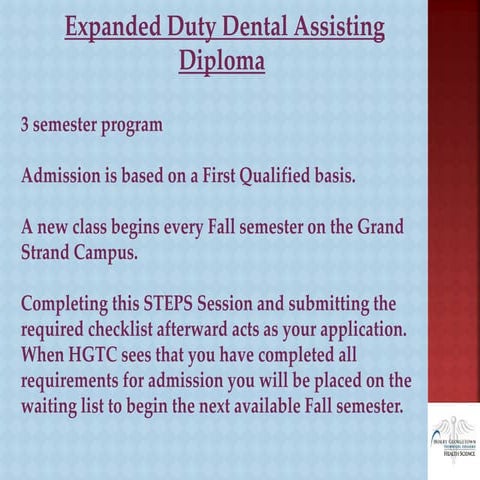 Dental Hygiene STEPS Session | PPTX
