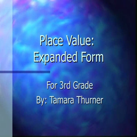 Expandedform | PPT