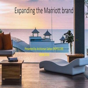 Marriott | PPTX