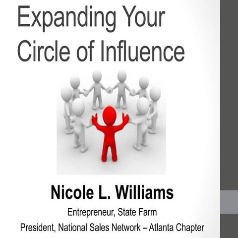 Leading from the Middle: Expanding Your Circle of Influence By Nicole ...