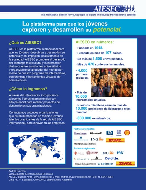 Programa IT | AIESEC | PDF
