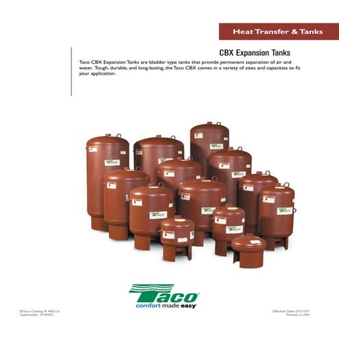Expansion Tanks | PDF