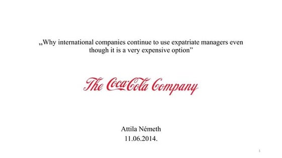 Leadership style of Coca Cola Company | PPTX