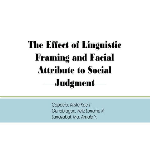 Experimental Psych | PPT