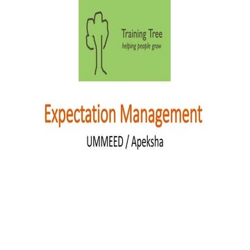 Managing Expectations - in personal & professional life | PPT