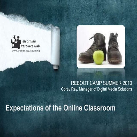 Expectations in the online classroom | PPTX | Online Education | Education
