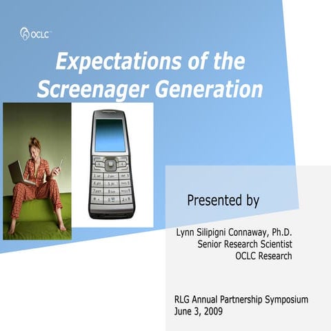 Expectations Of The Screenager Generation | PDF | Search | Internet