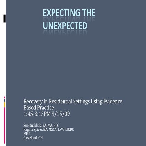 Expecting The Unexpected | PPTX