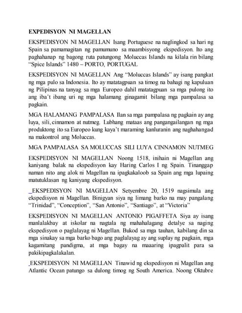 ang pagdating ni magellan sa Pilipinas | PPTX