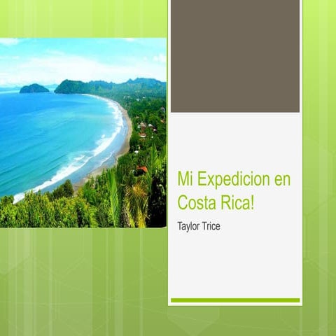 Nuestro viaje a costa rica | PPTX