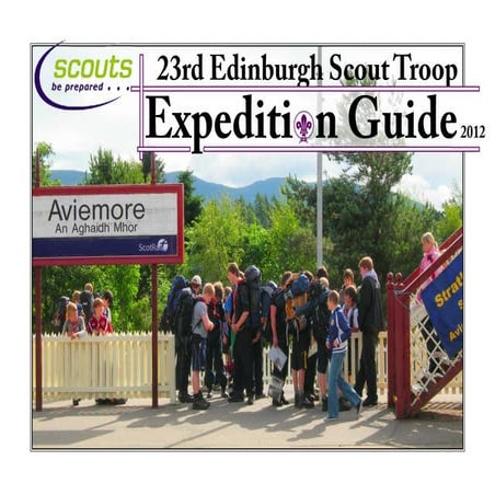 Expedition guide booklet (select pages) | PDF