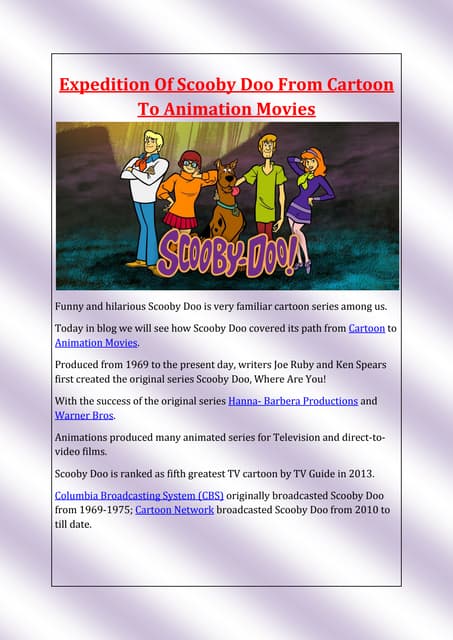 Scooby doo | PPT