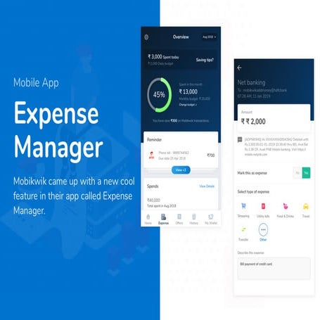 Expense manager | PPT