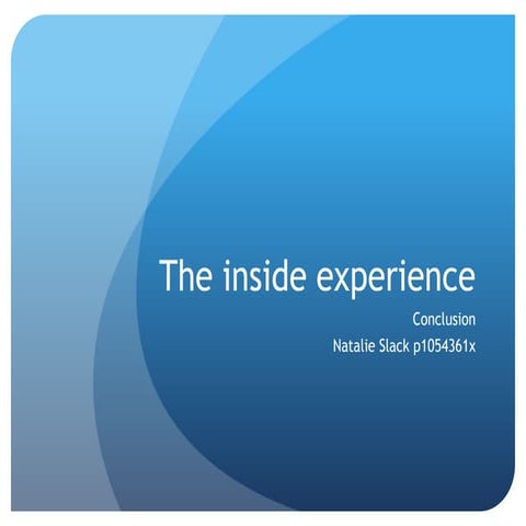 Experience!!!!!!!!! | PPT