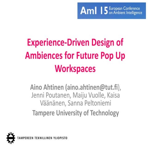 Smart waiting room presentation | PDF