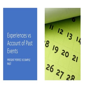 WHERE WERE YOU YESTERDAY? INGLES 3 INTERMEDIO | PPTX