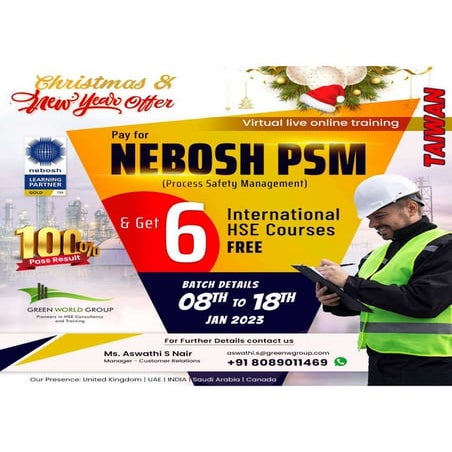 Experience the synergy of Safety Training Nebosh PSM In Taiwan with GWG.pdf