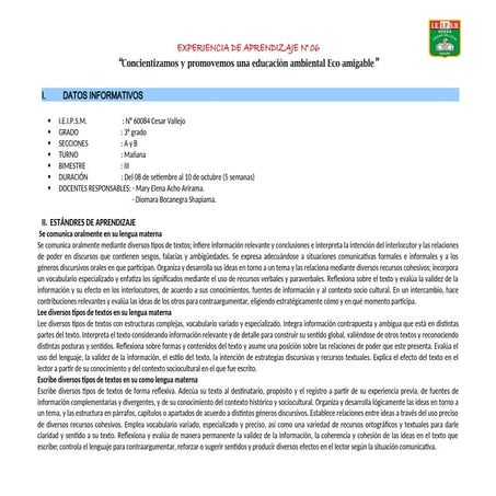 Experiencia de Aprendizaje N° 7-3° Comunicación 2025.docx
