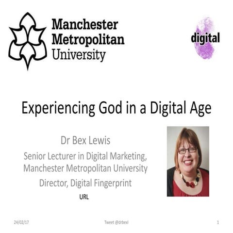 Experiencing God in a Digital Age (Children/Young People) | PPTX