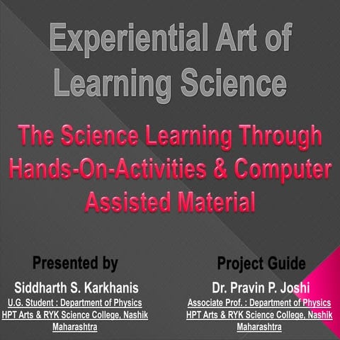 Innovation and creativity in classroom teaching | PPT