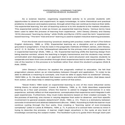 EXPERIENTIAL LEARNING THEORY.docx