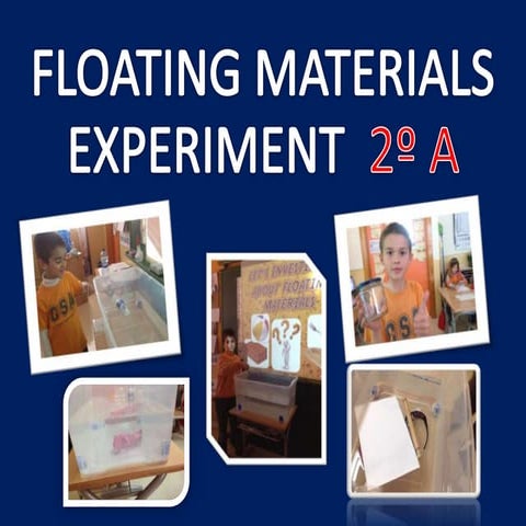 FLOATABILITY EXPERIMENT (2B) | PPTX
