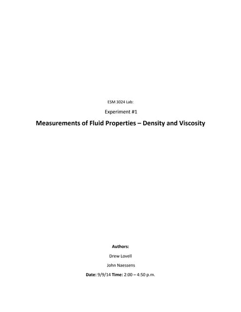 To determine the surface tension of given liquid using Stalagmometer ...