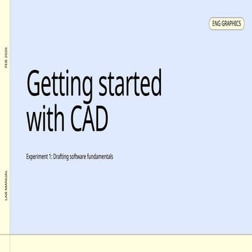 Comprehensive Introduction to CAD: Fundamentals and Applications in ...
