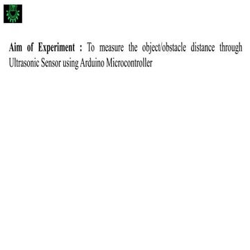 Experiment 3133 (Ultrasonic Sensor).pptx