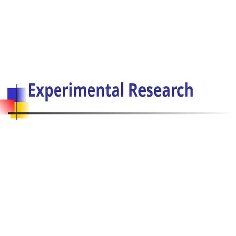 experimental types of research in mentioned in research methodology.ppt