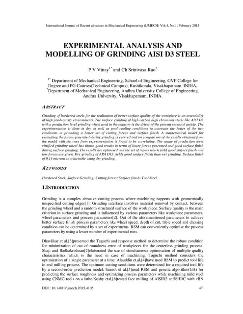 Design and stress analysis of broach tool for splines | PDF | Woodworking | Arts and Crafts