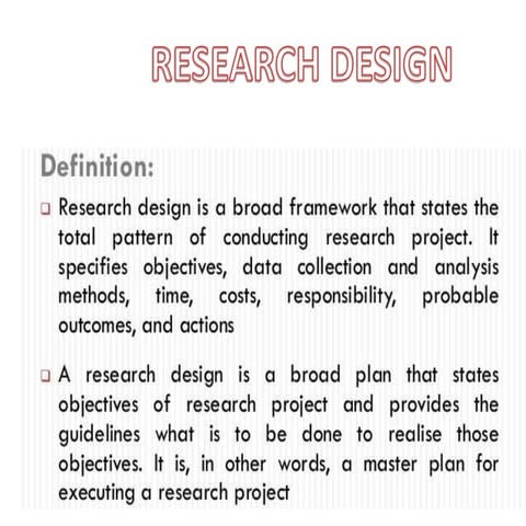 Experimental design | PPTX