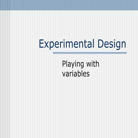 Experimental Design1.ppt